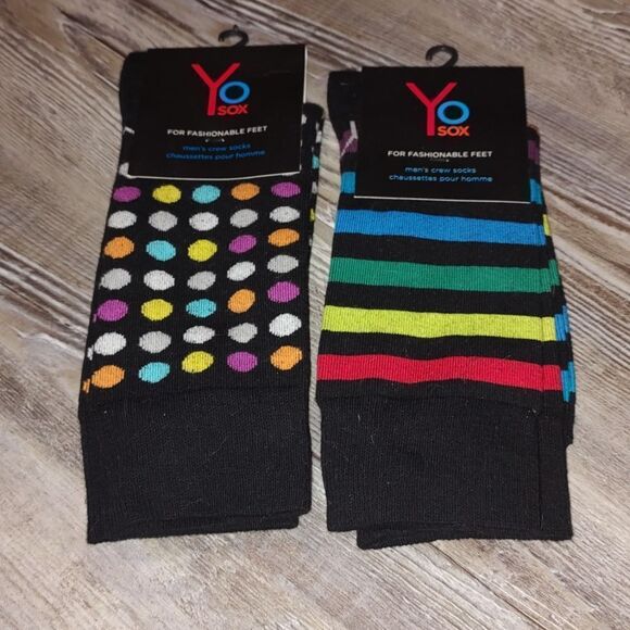 Yo-Sox | Underwear & Socks | 2prof Yosox Mens Crew Socks Forfashionable ...